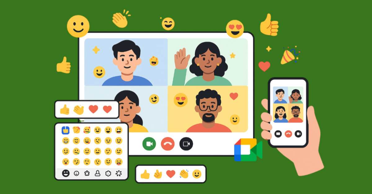 Nuevas reacciones con emojis en Google Meet: exprésate mejor |&nbs...