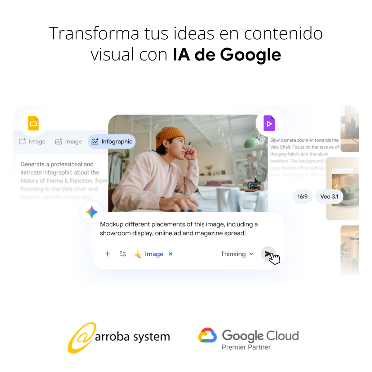 Transforma tus ideas en contenido visual con IA de Google | A...