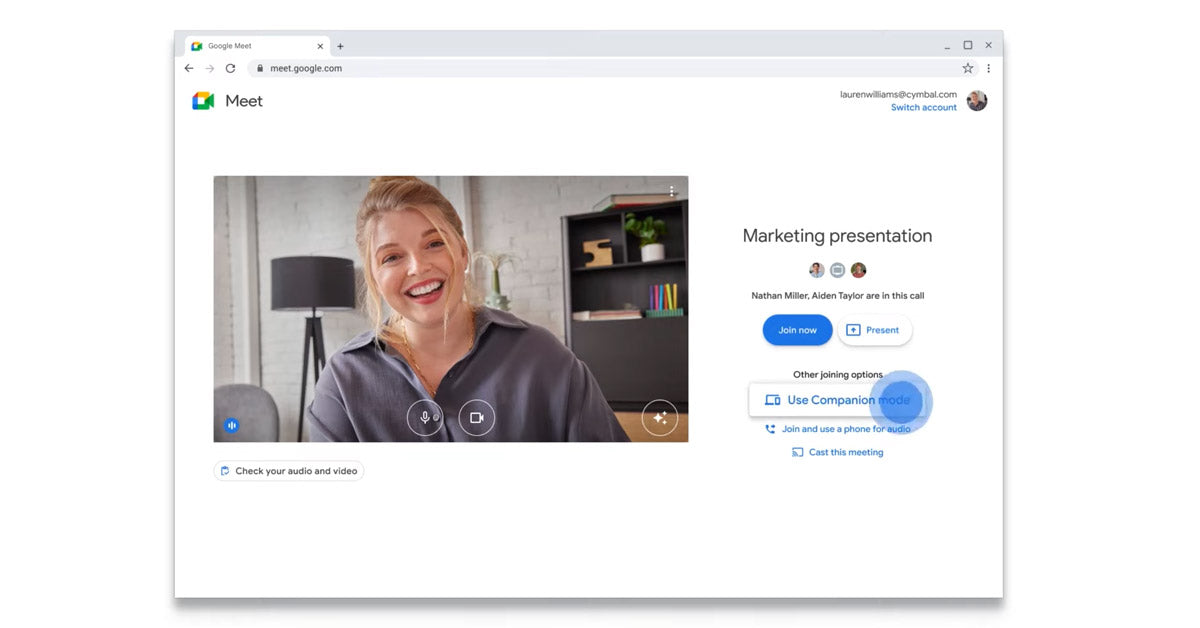 Companion Mode o Modo Complementario en Google Meet: ¿Qué es, Para Qué&...